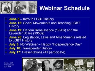 Social Movements and Teaching LGBT History | PPTX | Education