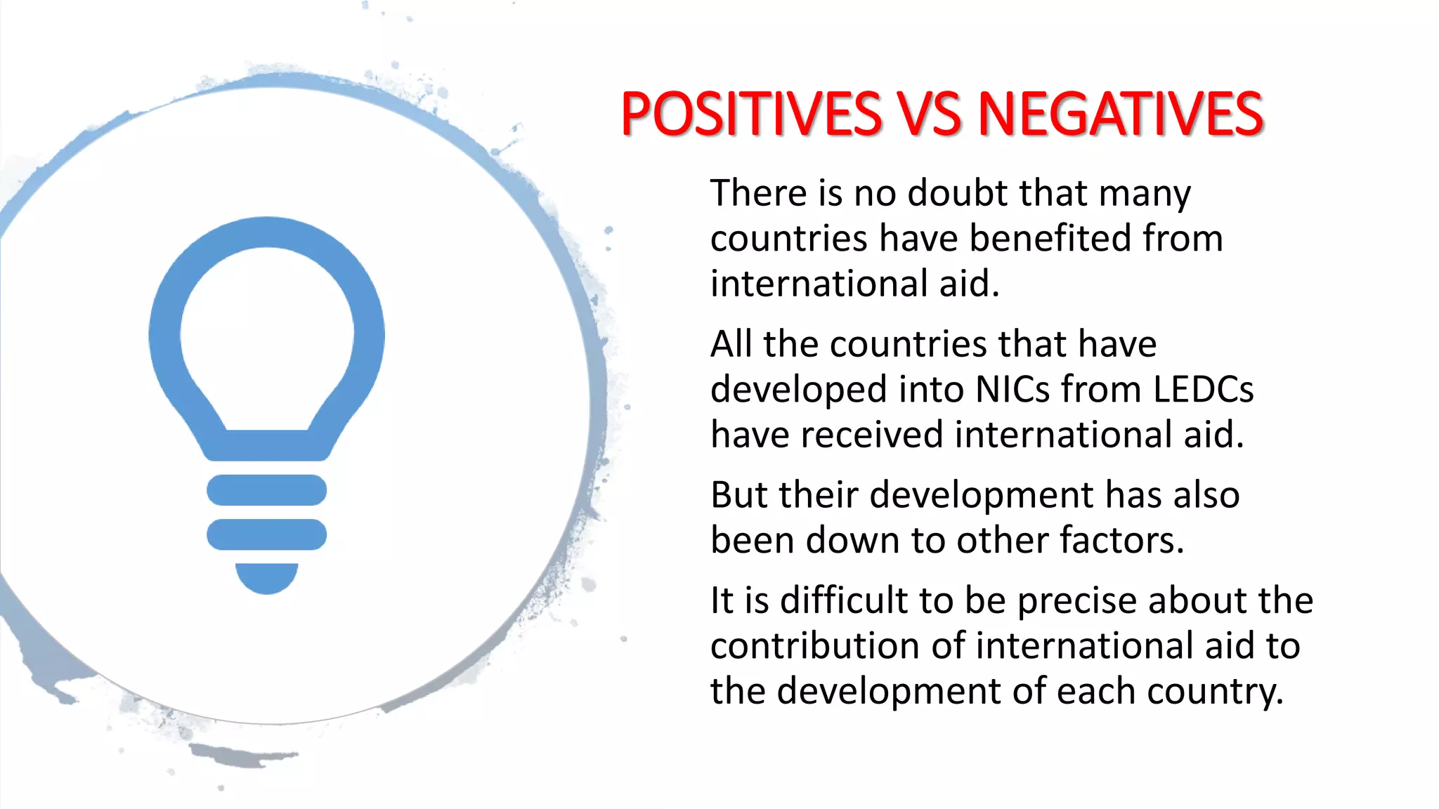 A2 CAMBRIDGE GEOGRAPHY: GLOBAL INTERDEPENDENCE - DEBT AND AID AND THEIR ...
