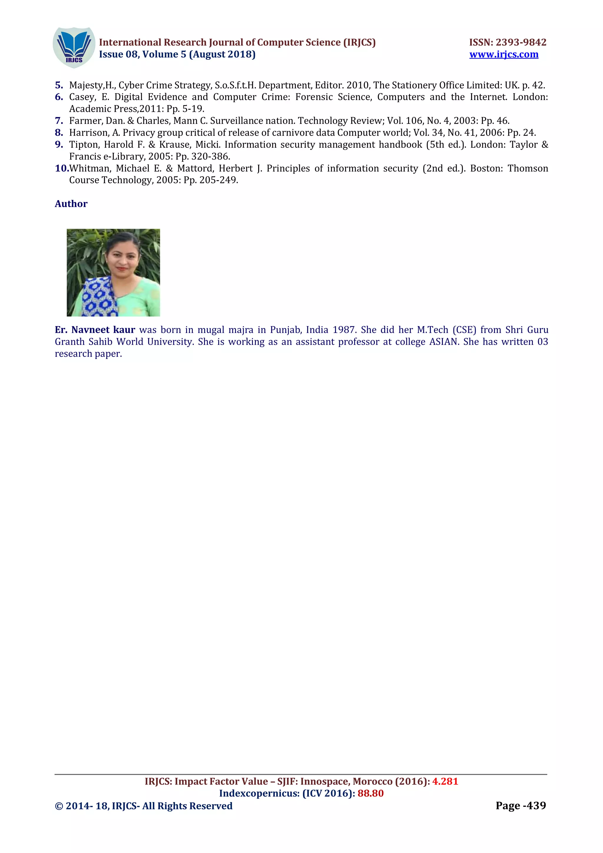 INTRODUCTION OF CYBER CRIME AND ITS TYPE | PDF