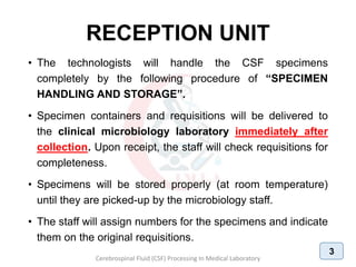 CSF MICROBIOLOGICAL EXAMINATION – I | PDF