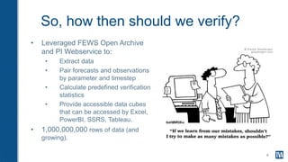 DSD-INT 2018 Verification analytics system and Delft3D FEWS integration ...