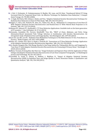 THE USE OF ADAPTIVE STATISTICAL ITERATIVE RECONSTRUCTION (ASIR) ON ...