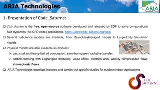 Review of the recent CFD Applications with Code_Saturne | PPT