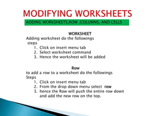 02.modifying worksheet | PPTX