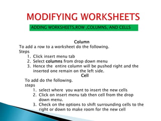 02.modifying worksheet | PPTX