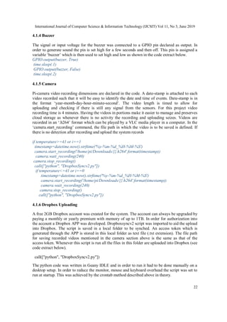 DESIGN AND IMPLEMENTATION OF A RASPBERRYPI BASED HOME SECURITY AND FIRE SAFETY SYSTEM | PDF