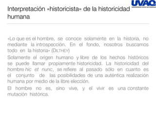 02. La Historicidad | PDF