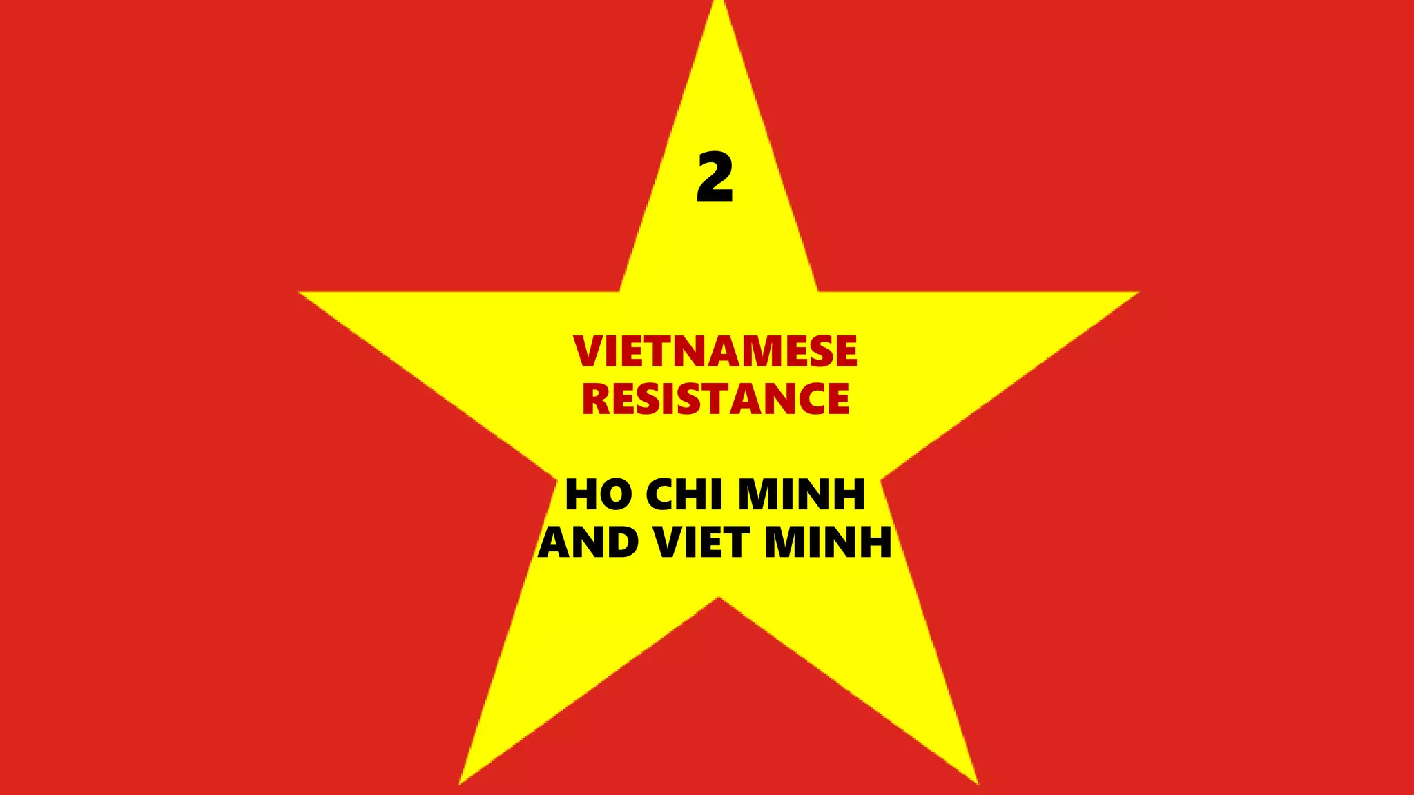 VIETNAM WAR - 02. CONTEXT OF VIETNAMESE RESISTANCE | PPTX