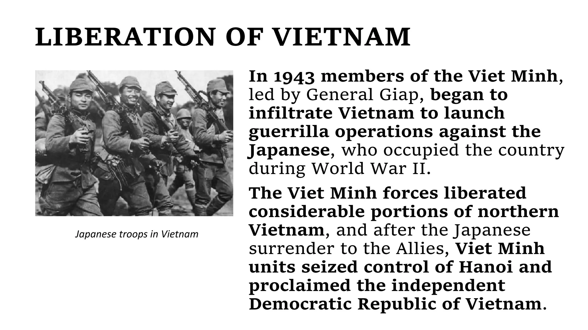 VIETNAM WAR - 02. CONTEXT OF VIETNAMESE RESISTANCE | PPTX