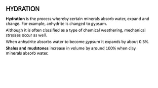 AS GEOGRAPHY - ROCKS AND WEATHERING: WEATHERING AND ROCKS | PPTX