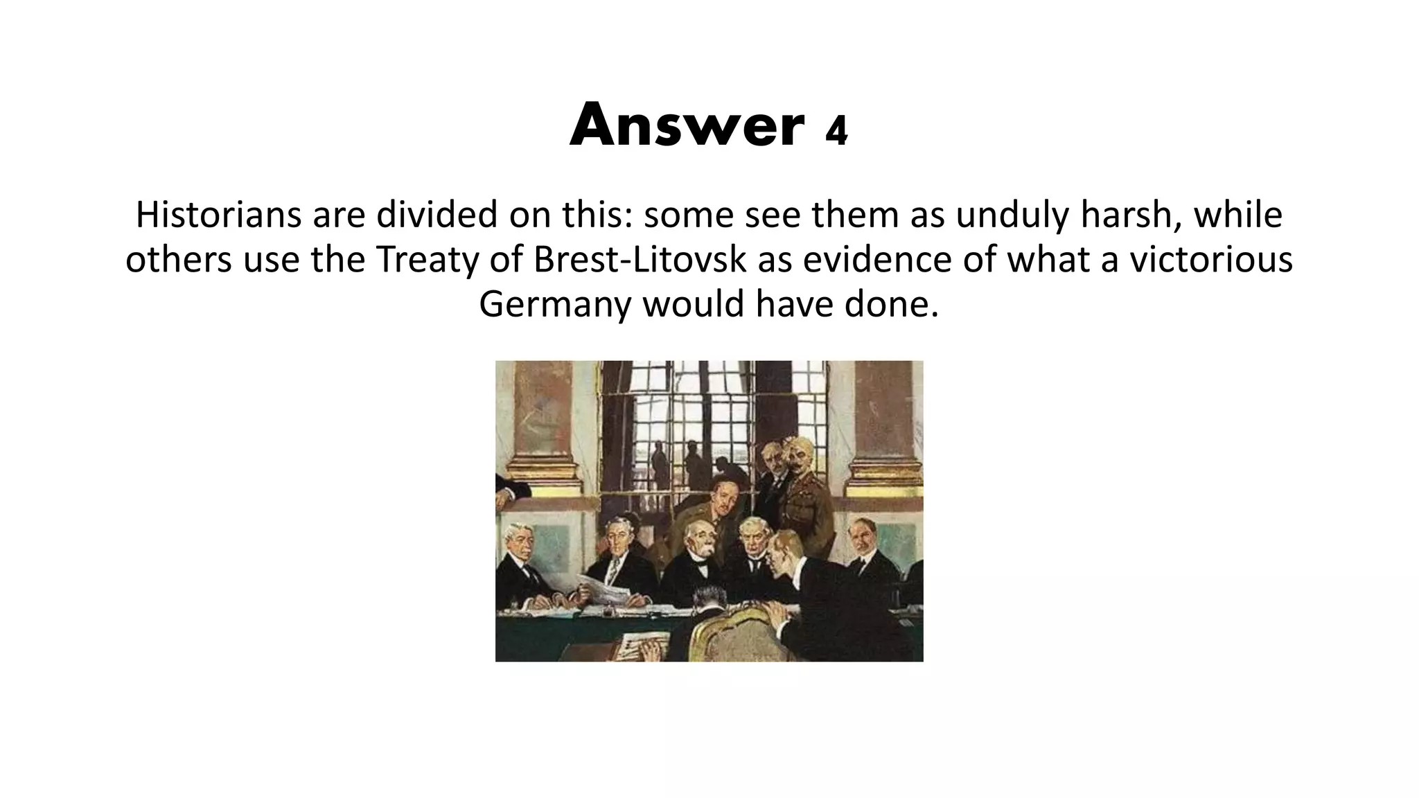 REVISION IGCSE CAMBRIDGE HISTORY: PARIS PEACE CONFERENCE | PPTX