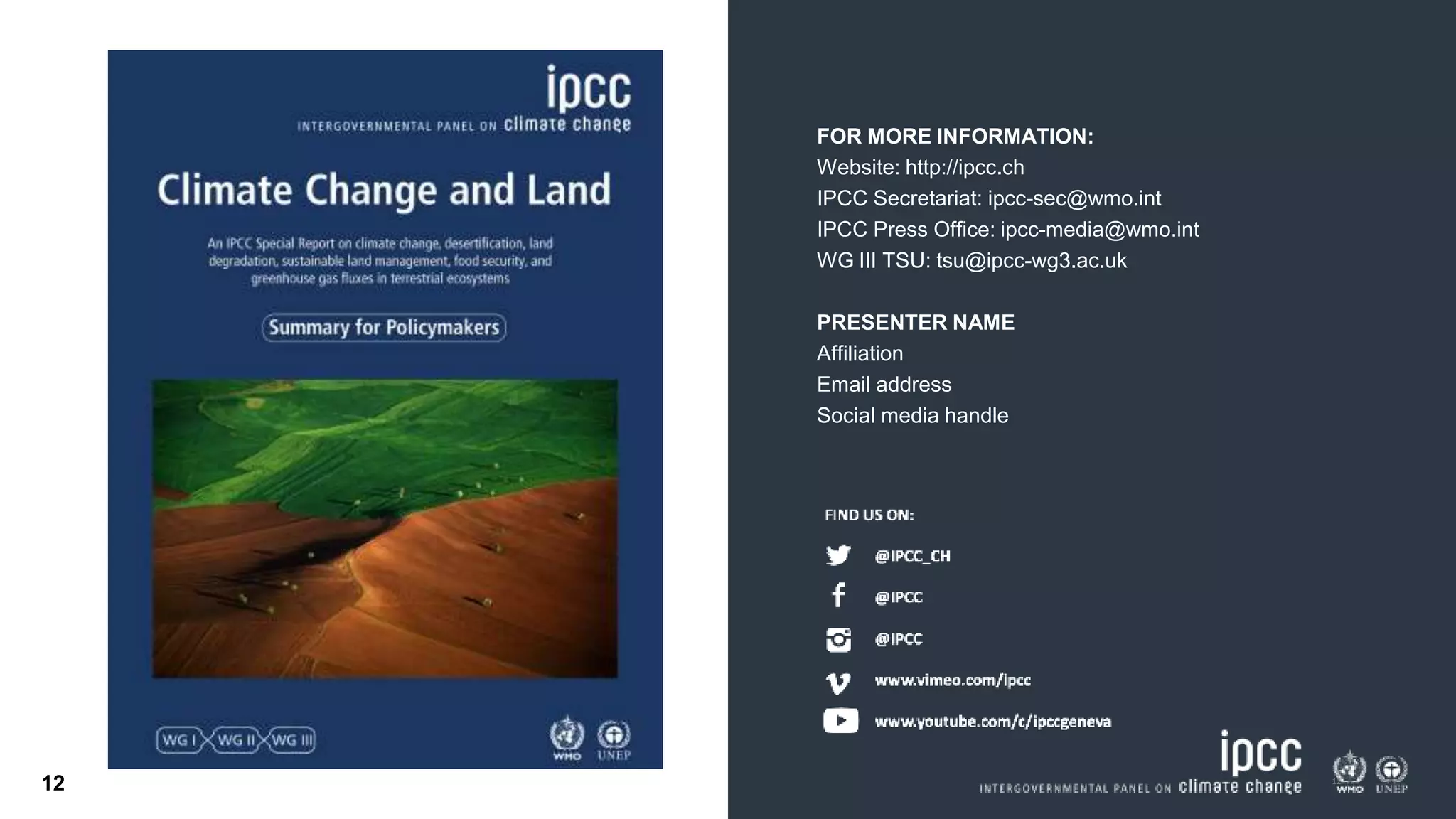 The land-climate interface | PPTX