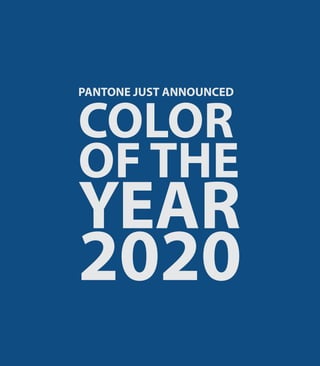 PANTONE Color of the Year 2020 | PDF