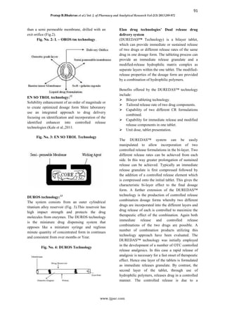 Advance Techniques of Bilayer tablet: A Review | PDF