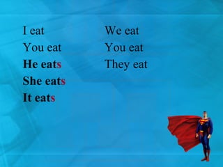 02 01 the present simple | PPT