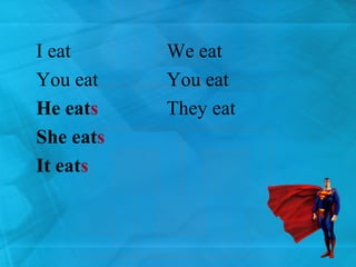 02 01 the present simple tense | PPT