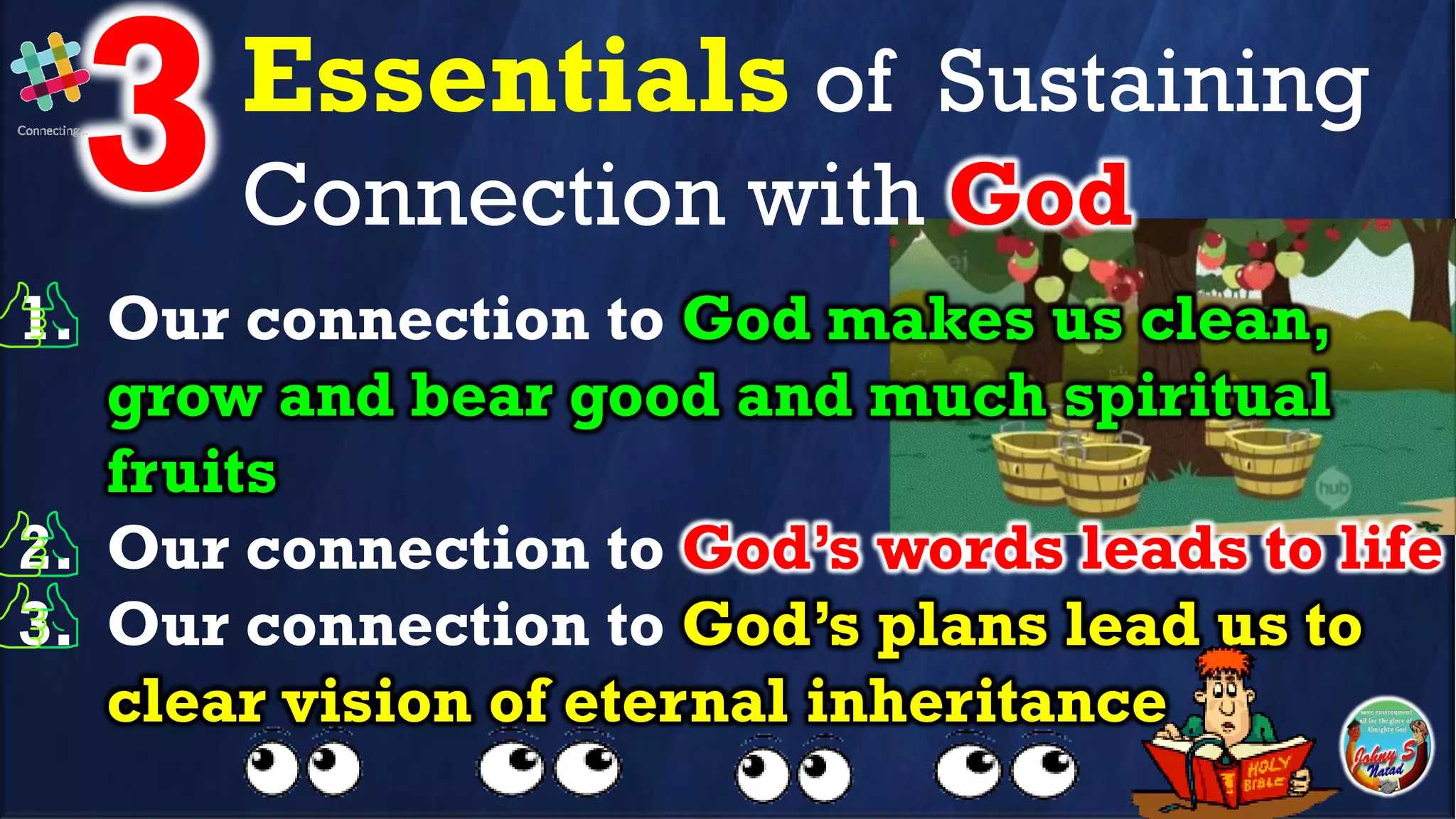 Importance of Sustaining Connection with God | PDF