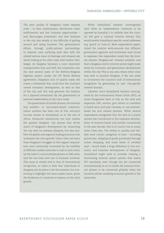 Hargeisa, Somaliland – Invisible City | PDF
