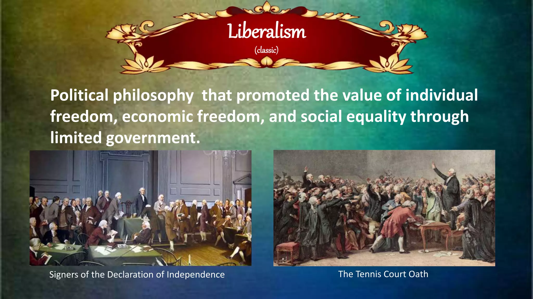 Liberalism, Conservation, and Nationalism (LCN) | PPT
