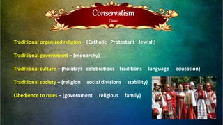 Liberalism, Conservation, and Nationalism (LCN) | PPT