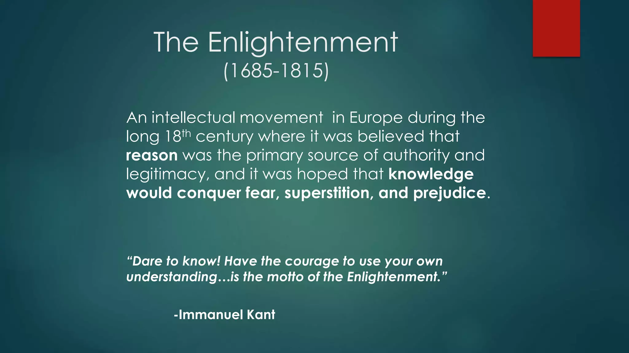 The Enlightenment | PPT