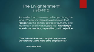 The Enlightenment | PPT