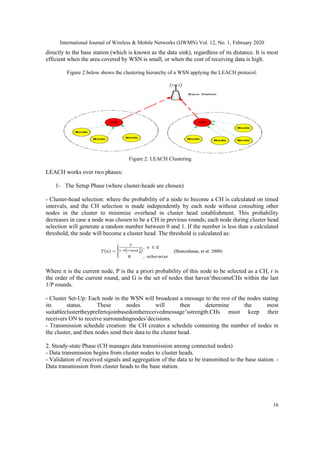 AN ENHANCED HYBRID ROUTING AND CLUSTERING TECHNIQUE FOR WIRELESS SENSOR NETWORK | PDF