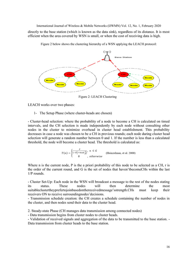 AN ENHANCED HYBRID ROUTING AND CLUSTERING TECHNIQUE FOR WIRELESS SENSOR NETWORK | PDF