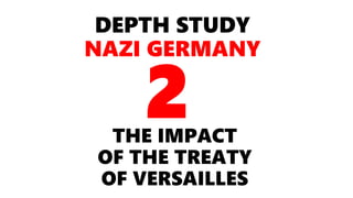 HISTORY IGCSE CONTENT - 20TH CENTURY OPTION - DEPTH STUDY GERMANY ...