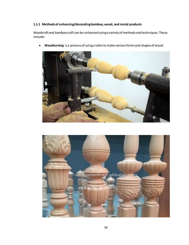 Enhancing Wood, Bamboo, and Metal Products | DOCX