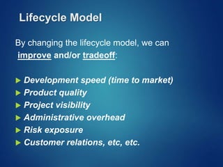Lifecycle Model | PPT