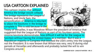 HISTORY IGCSE CONTENT - 20TH CENTURY OPTION - LEAGUE OF NATIONS ...