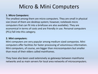 02. types of computer | PPT