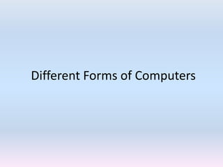 02. types of computer | PPT