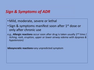 Adverse drug reactions | PPT