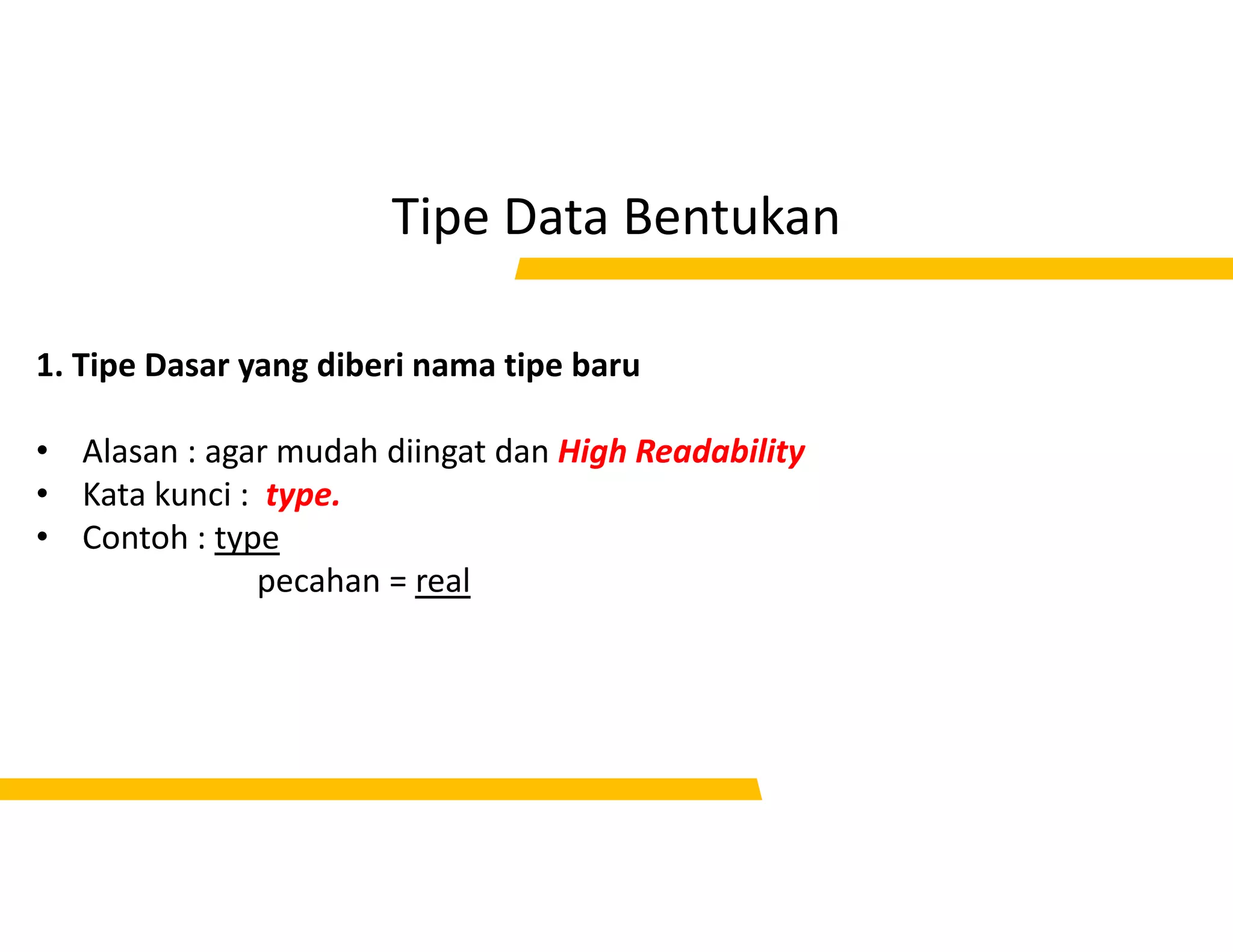 Algoritma & Pemograman - 02. Variabel dan Tipe Data | PDF