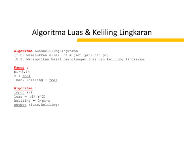 Algoritma & Pemograman - 02. Variabel dan Tipe Data | PDF