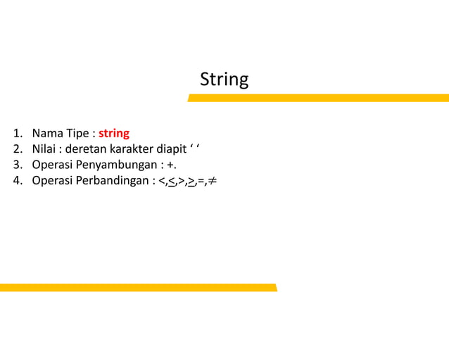 Algoritma & Pemograman - 02. Variabel dan Tipe Data | PDF