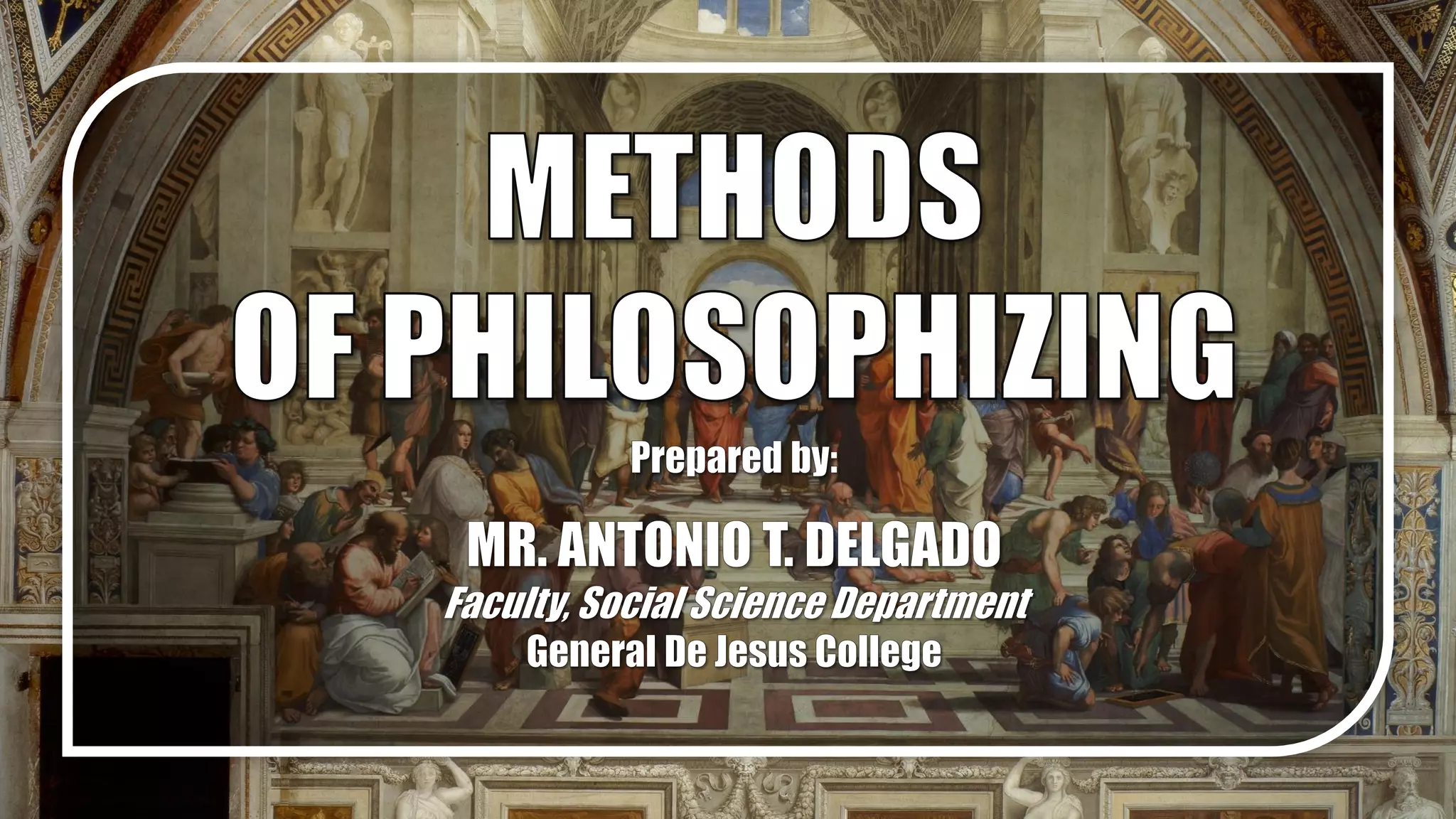 Methods of Philosophizing | PDF