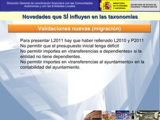 Taxonomías PENLOC y LENLOC. Desarrollo futuro. APIs | PPT
