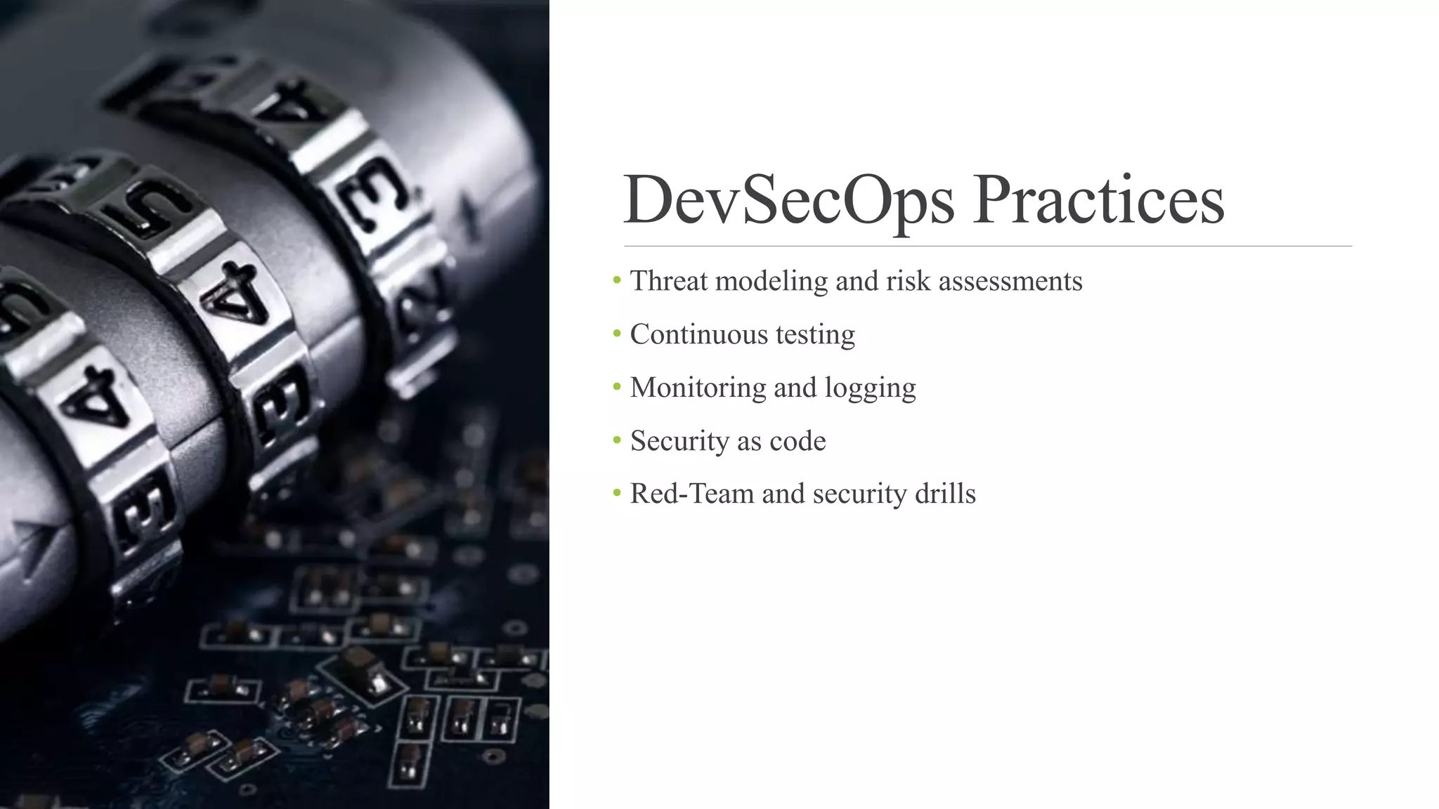 DevSecops: Defined, tools, characteristics, tools, frameworks, benefits and challenges | PPTX