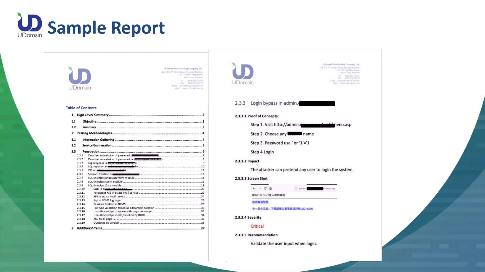 Experience Sharing on School Pentest Project (Updated) | PPT