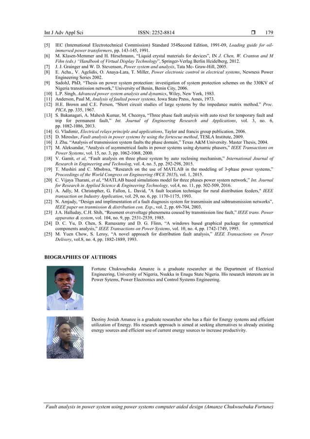 Fault Analysis In Power System Using Power Systems Computer Aided