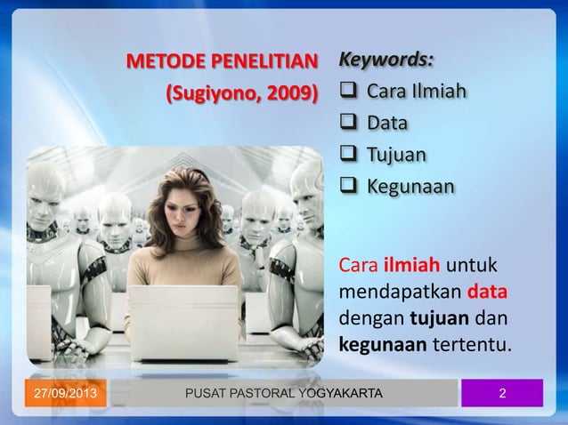 Metode Penelitian | PPSX