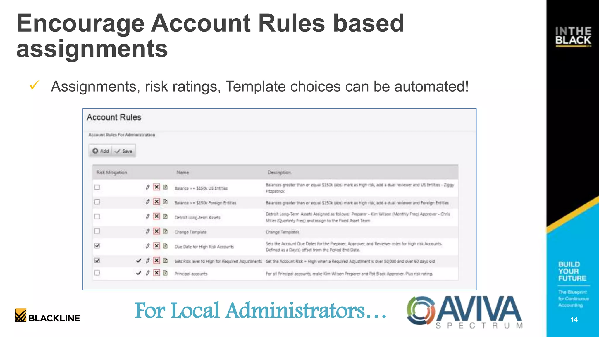 BlackLine System Admin Best Practices | PPTX