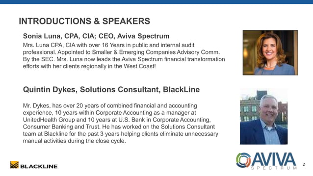 BlackLine System Admin Best Practices | PPTX