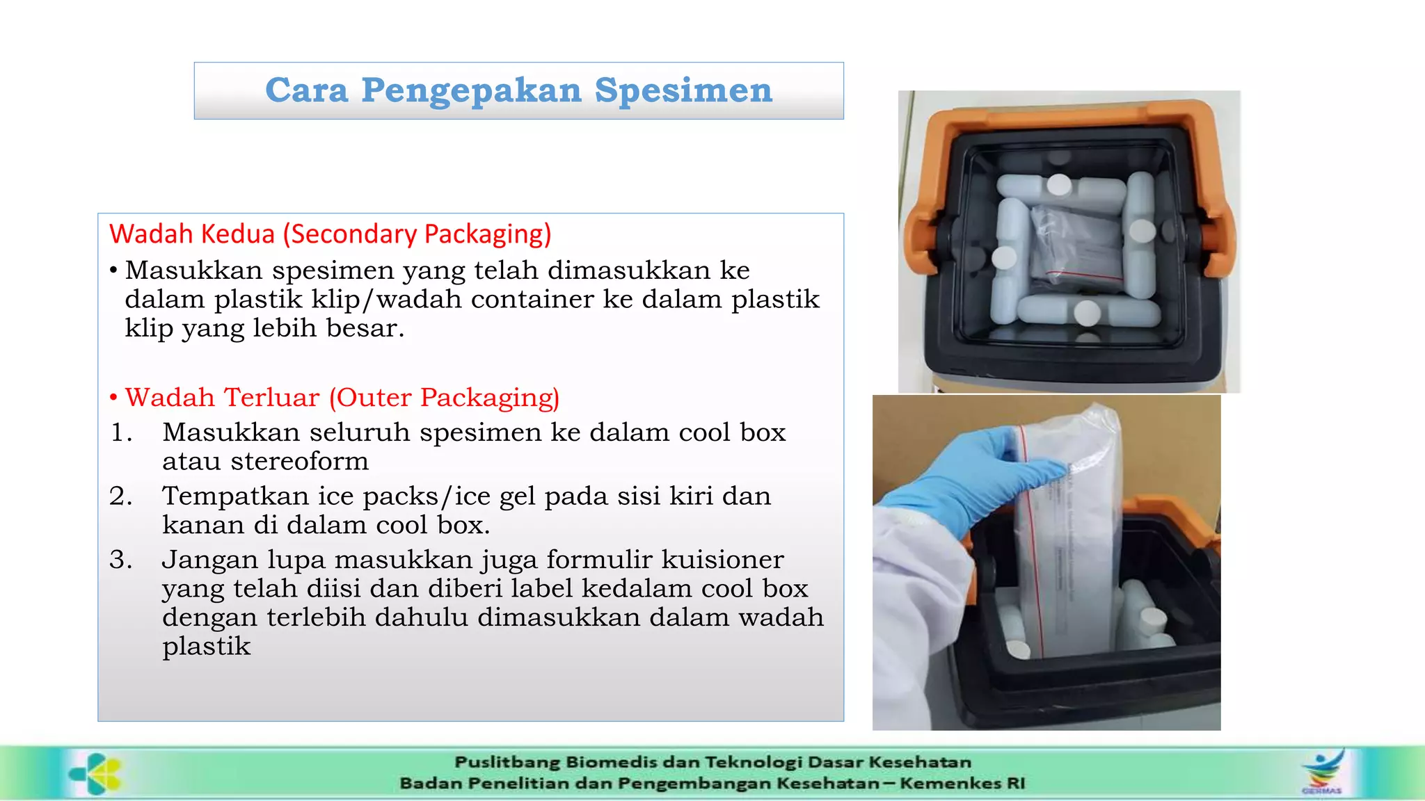 MPI 5 penanganan, pengepakan dan pengiriman spesimen | PPT