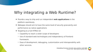 Embedding Chromium into AGL demo platform with WAM | PDF | Browsers ...
