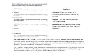 REVISION LEAGUE OF NATIONS - EXAM TECHNIQUES | PPT