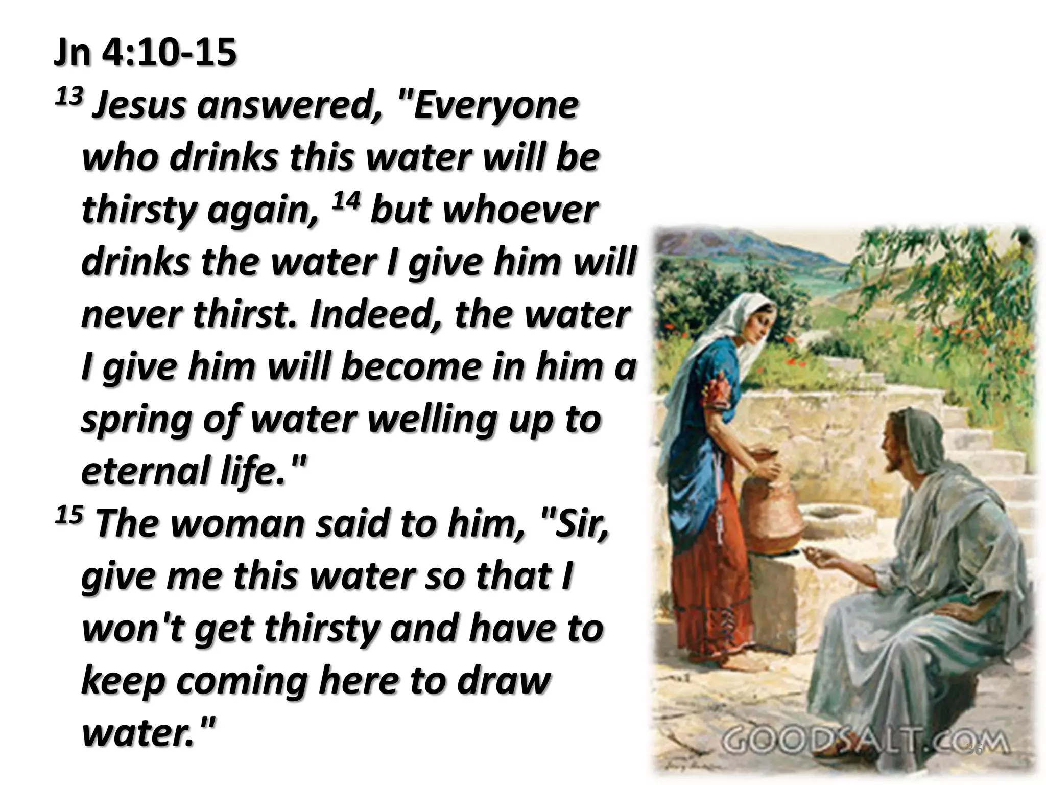 02 21 jesus & the samaritan woman john 4 final | PDF